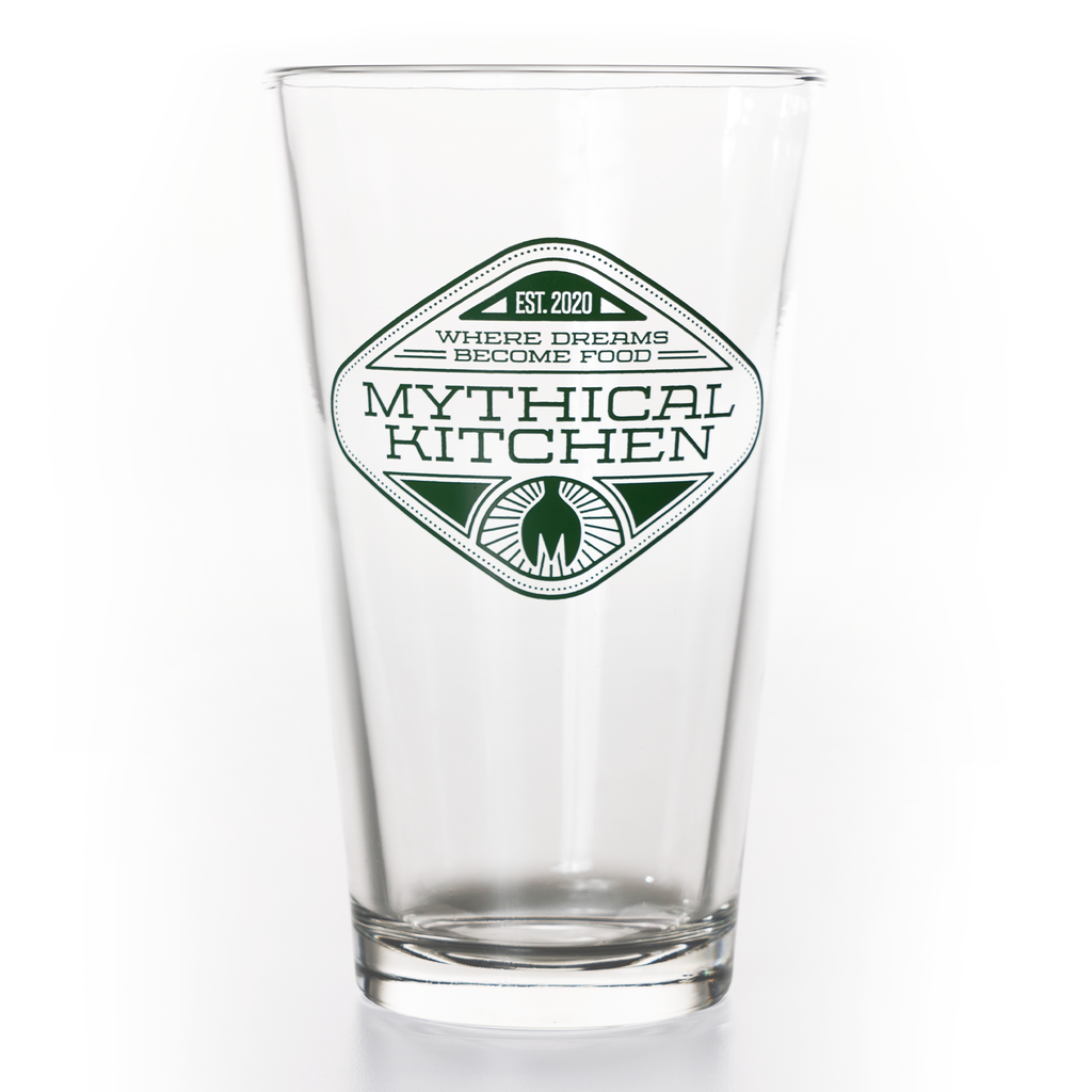 Emblem Pint Glass (Mythical Kitchen) | Mythical Store