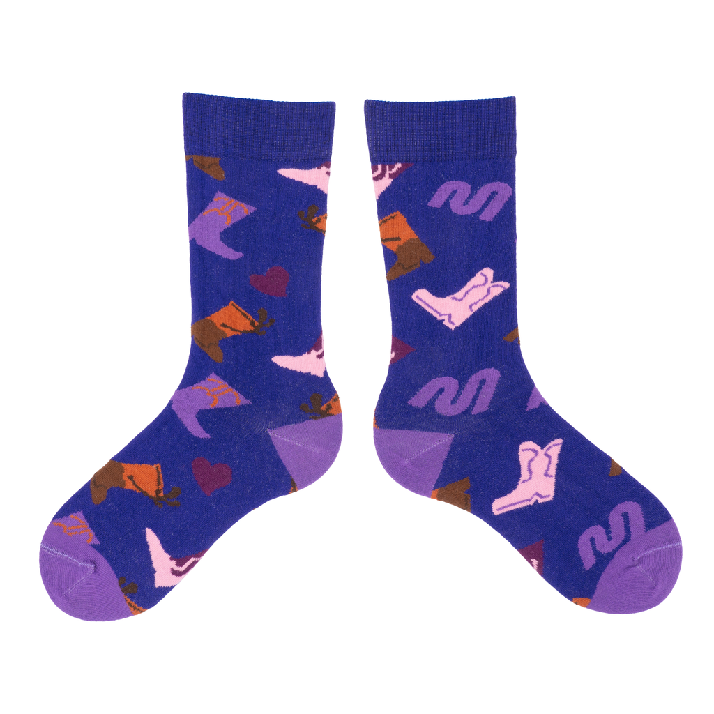 I Like Your Boots Patterned Socks | Mythical Store