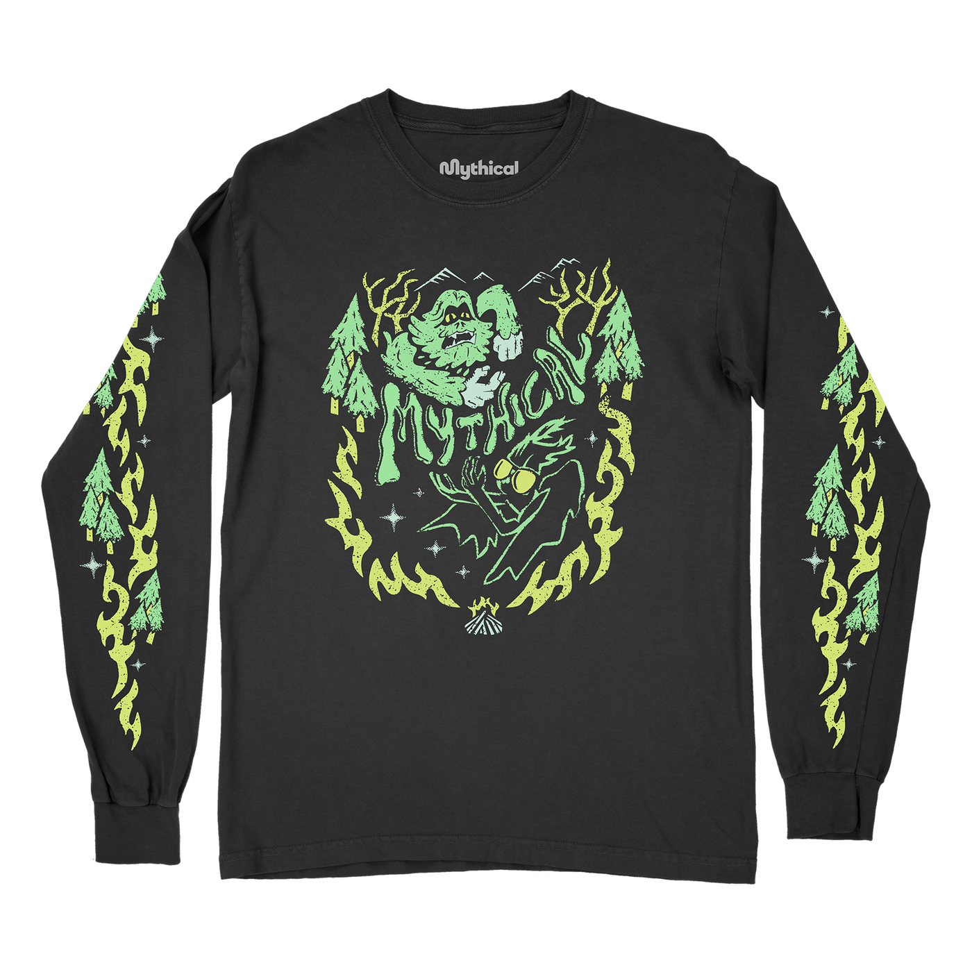 Cryptid Clash Long Sleeve Tee | Mythical Store