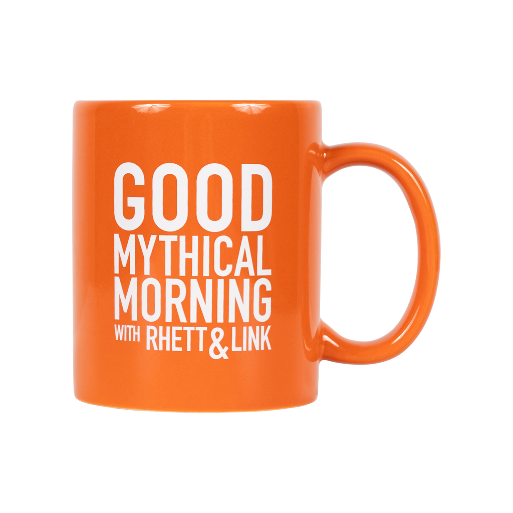 Good Mythical Morning Show Mug (Orange) | Mythical Store