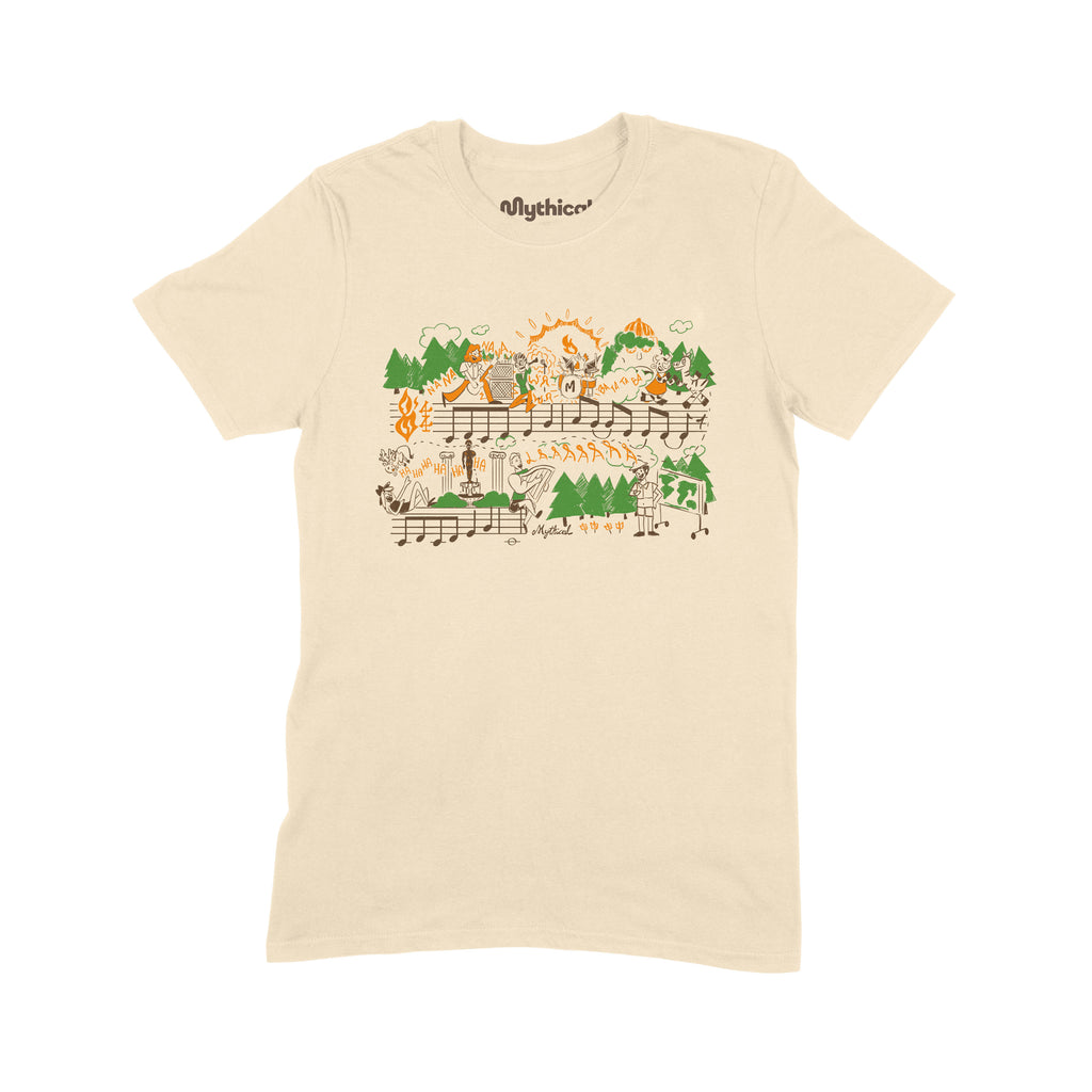 GMM Theme Song Tee (Sand) | Mythical Store