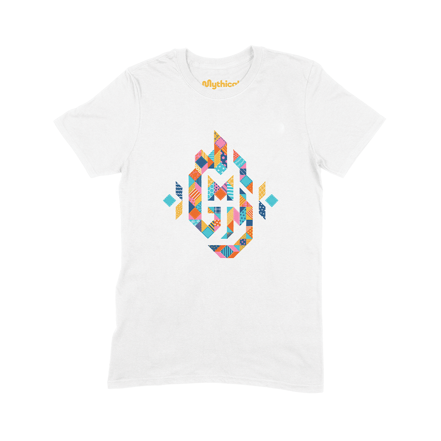 GMM Patchwork Logo Tee | Mythical Store