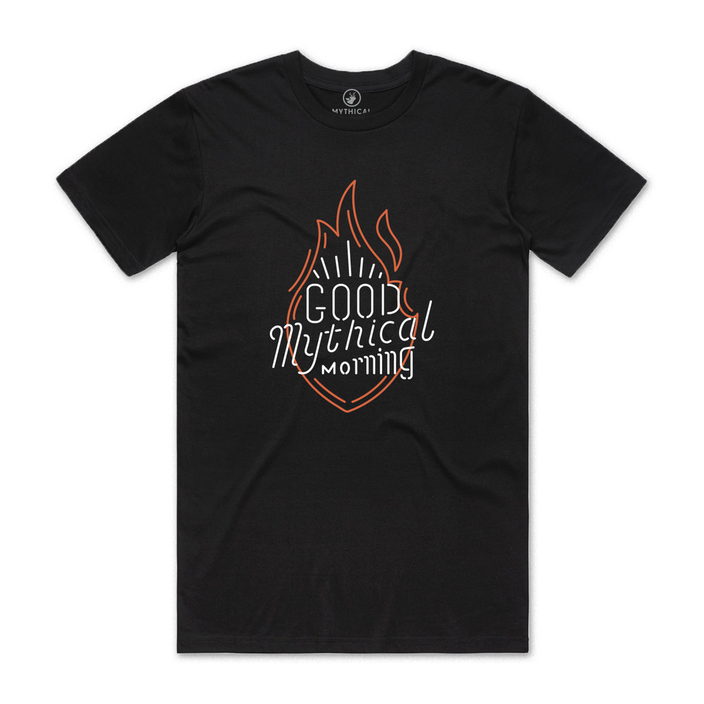 Good Mythical Morning Neon Sign Tee | Mythical Store