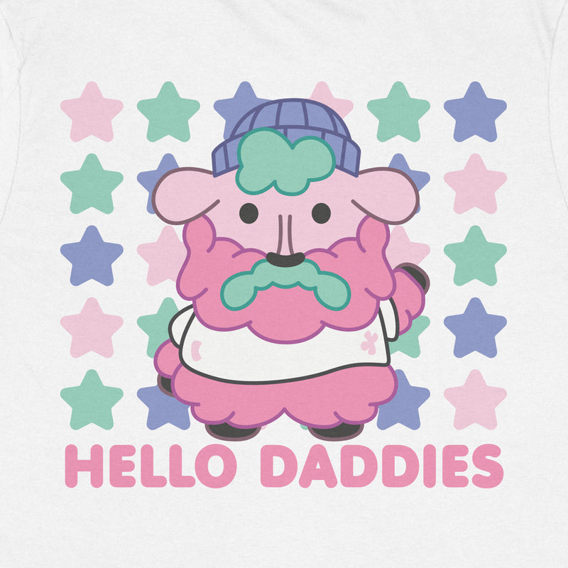 Hello Daddies Tee (White) | Mythical Store