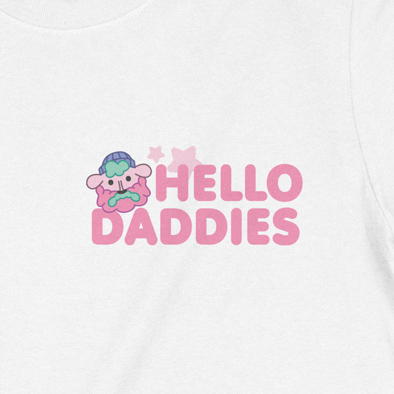 Hello Daddies Tee (White) | Mythical Store